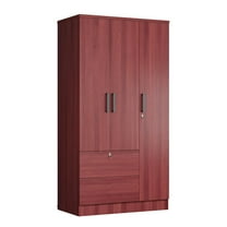 Acme Cargo Wardrobe Armoire with 1 Door in Gunmetal - Walmart.com