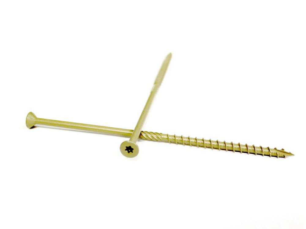 Woodpro (50) #12 X 10 In. All Purpose Wood Screws - Walmart.com