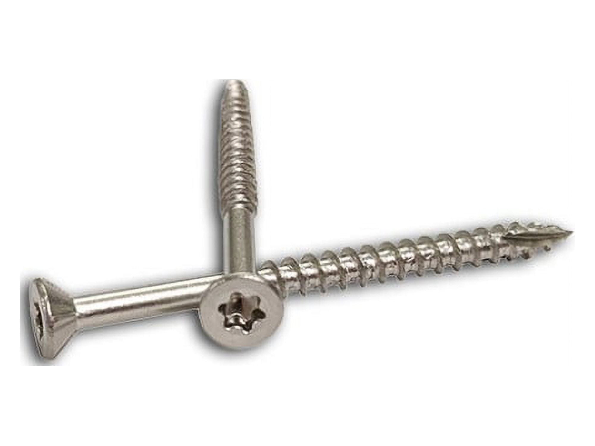 Woodpro Stainless Steel Wood Screws #9 X 2-1/2In 1Lb - Walmart.com
