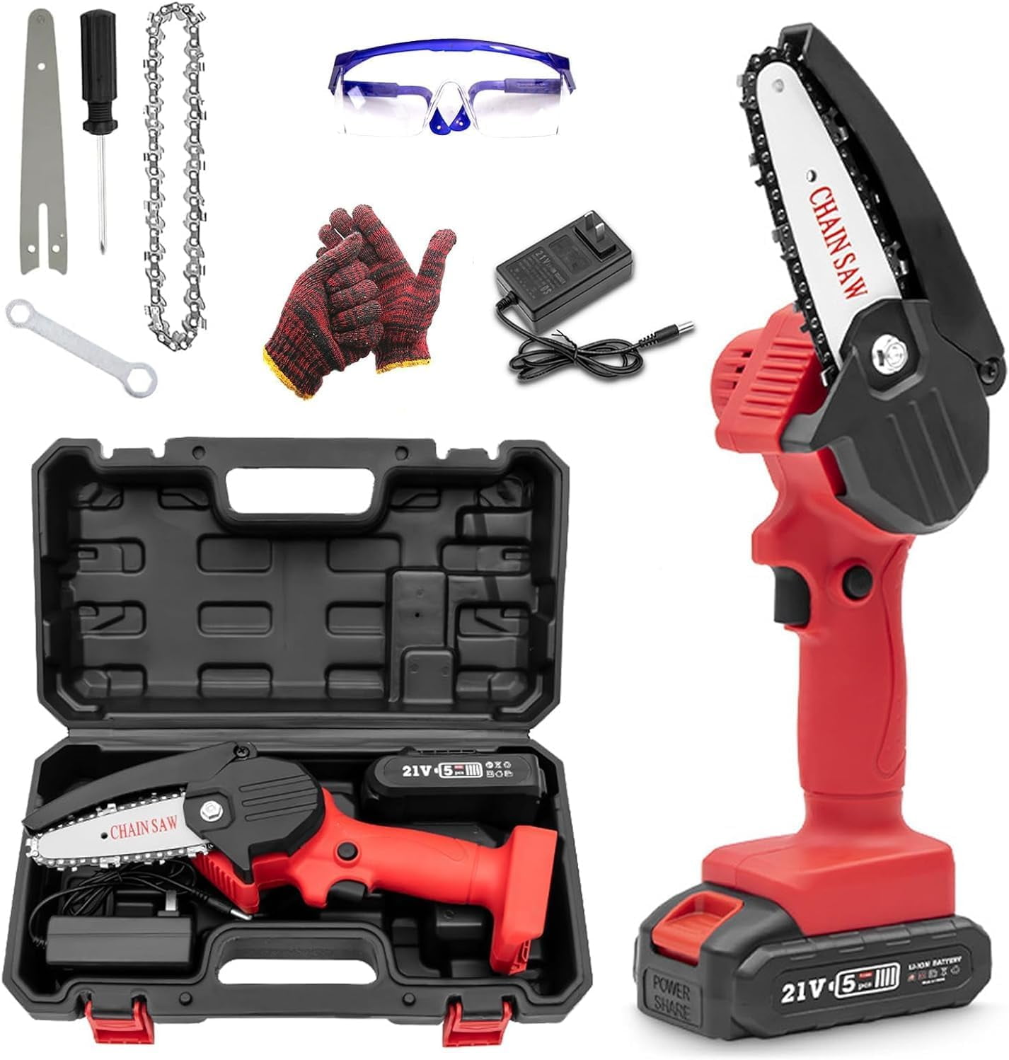 Woodranger Mini Chainsaw Cordless, Wood Ranger Mini Chainsaw Battery ...