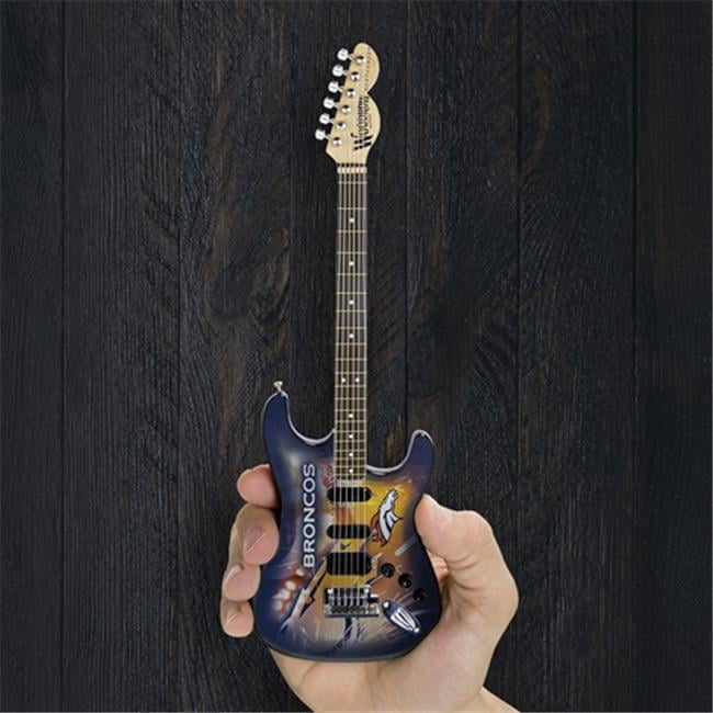 Woodrow Guitar NFL Denver Broncos Miniature Guitar - Walmart.com