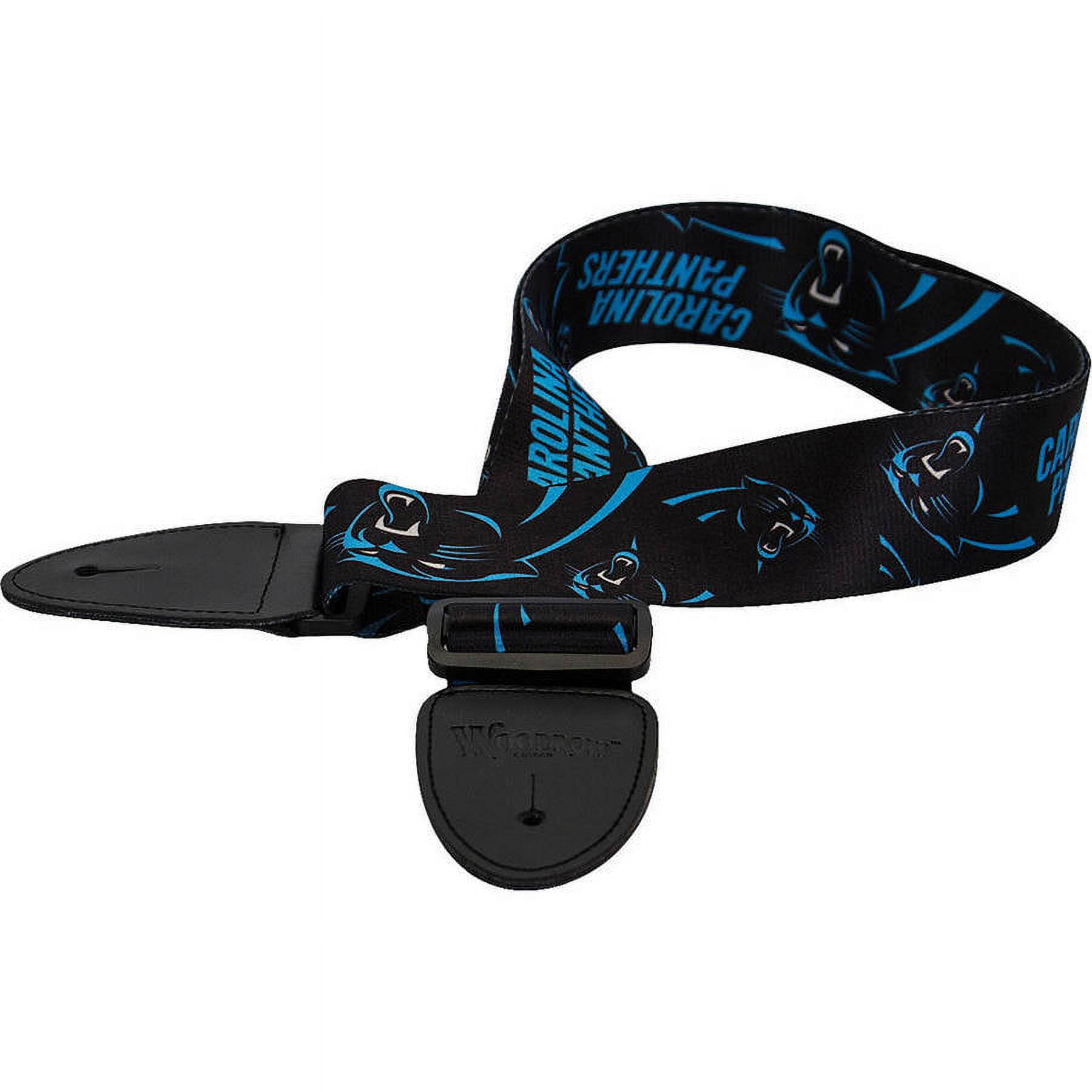 Woodrow Guitar by The Sports Vault NFL Carolina Panthers Guitar Strap ...
