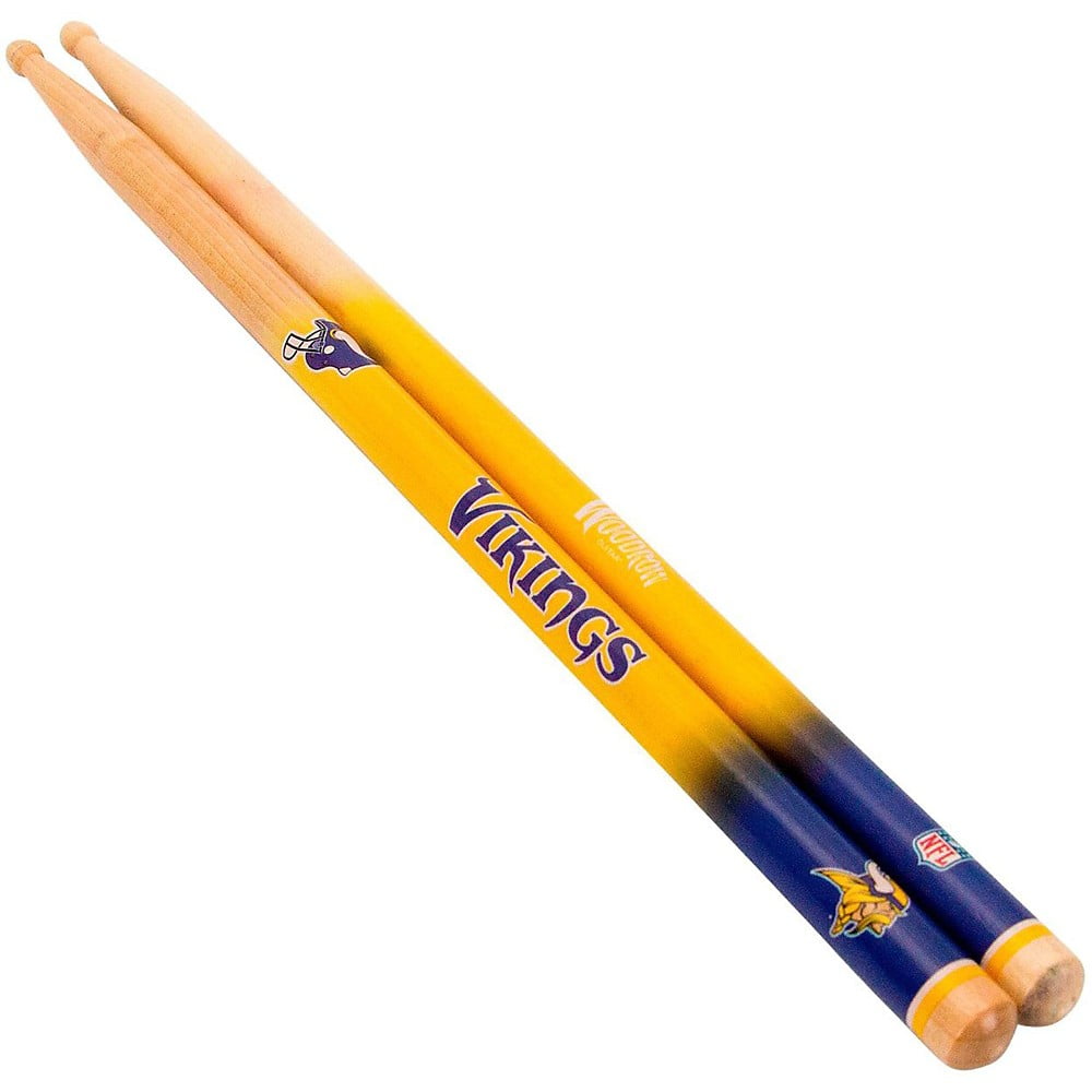 Woodrow Guitars NFL Drum Sticks Minnesota Vikings 5A - Walmart.com