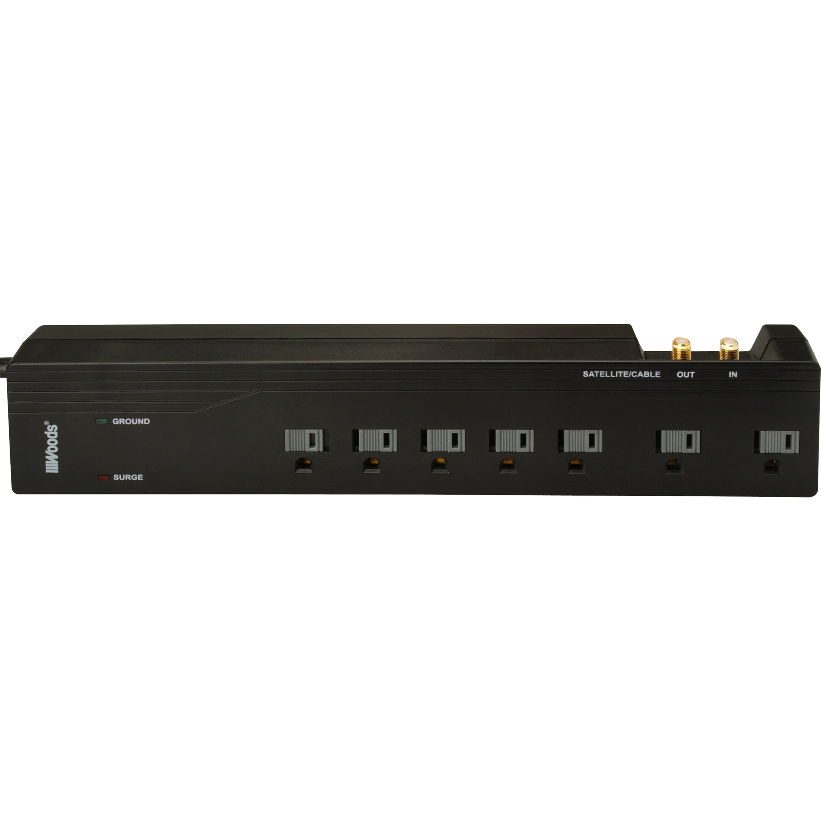 7 Outlet 4ft Cord Surge Protector - Walmart.com