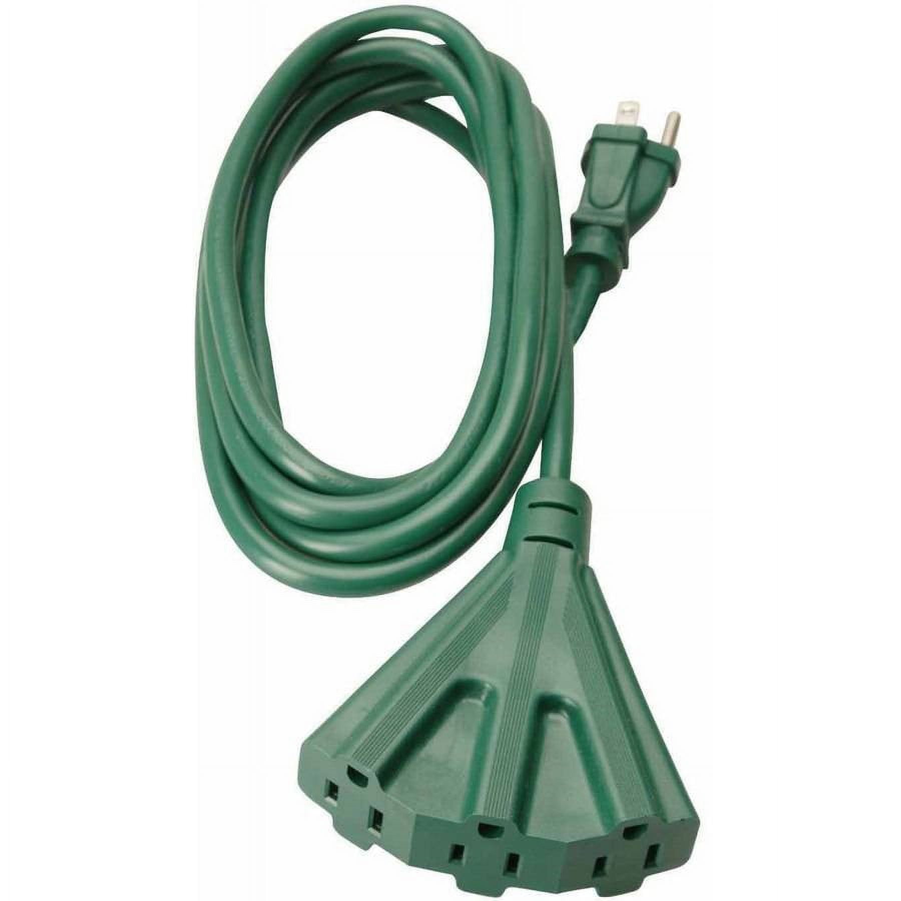 Woods 8-Foot Heavy Duty Outdoor/Indoor Extension Cord with 3-Plug ...