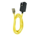 Woods 2879 14/3 SJTW Right Angle GFCI with Lighted End, 6-Feet, Yellow ...
