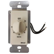 GE In-Wall Spring-Wound Mechanical 60 Minute Countdown Timer, 15305 ...