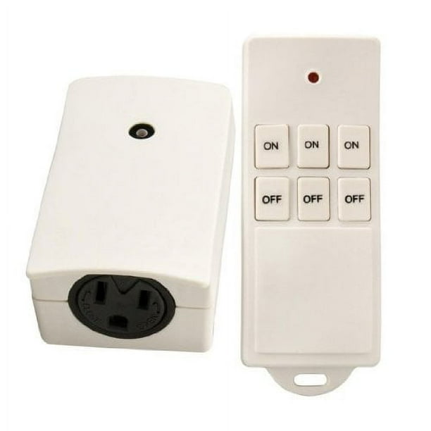 Woods 59743 Indoor Wireless Remote Control Outlet, 1-Outlet - Walmart.com
