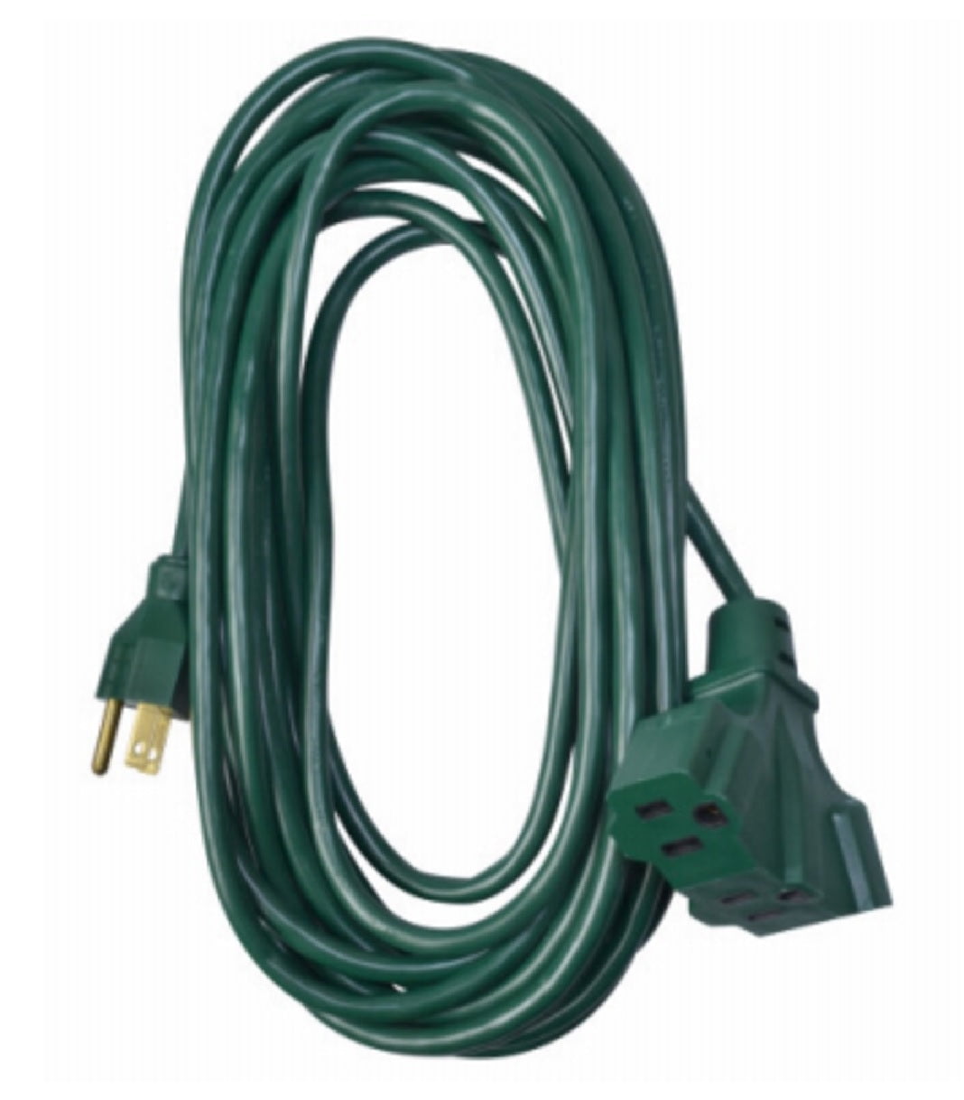 Woods 984413 Power Block Outdoor Green Extension Cord, Green, Each ...