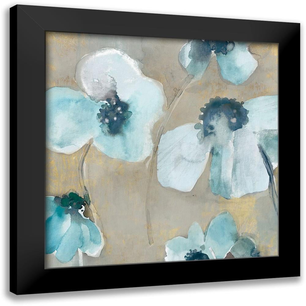 Woods, Maya 12x12 Black Modern Framed Museum Art Print Titled - Nesting II - Walmart.com