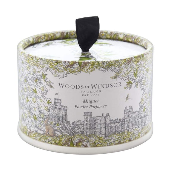 Woods of Windsor Lily Of The Valley Perfumed Body Dusting Powder With ...