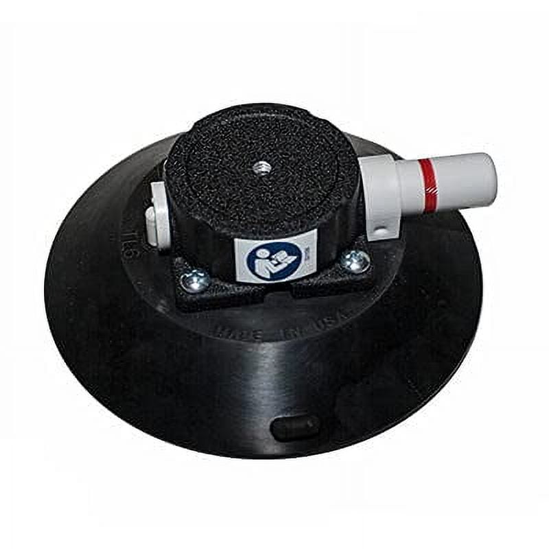 Woods Powr Grip Black 6 inch Vacuum Suction Cup Mount Base Female ...