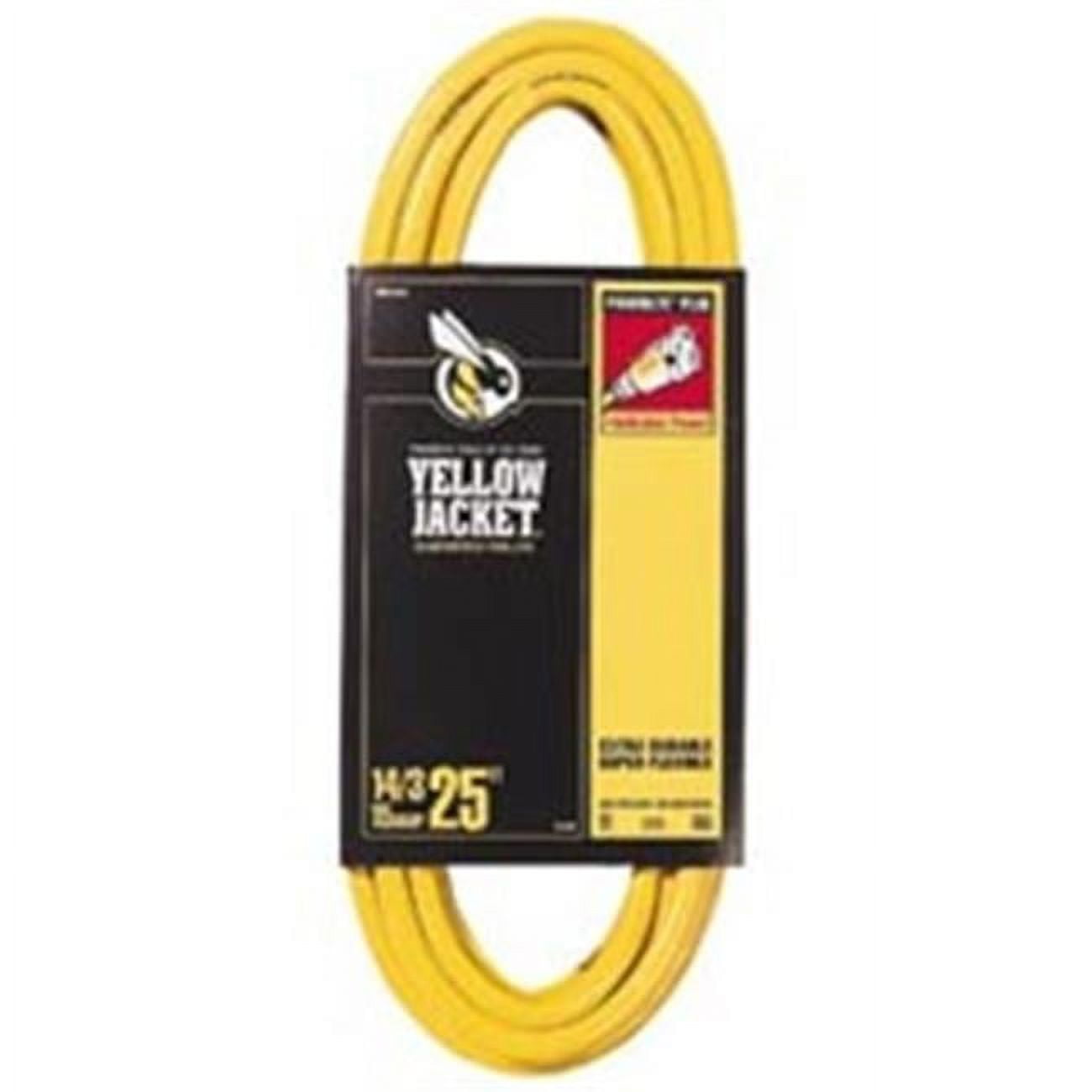 Woods Wire 860-2886 25 ft. Yellow 14-3 Sjtw-A Yellow Jacket Power Cord ...
