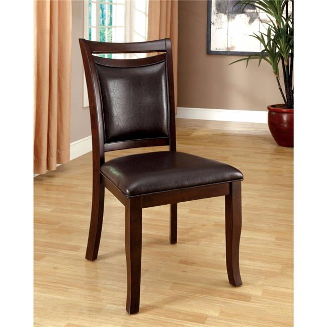 Woodside Transitional Side Chair, Dark Cherry - Walmart.com