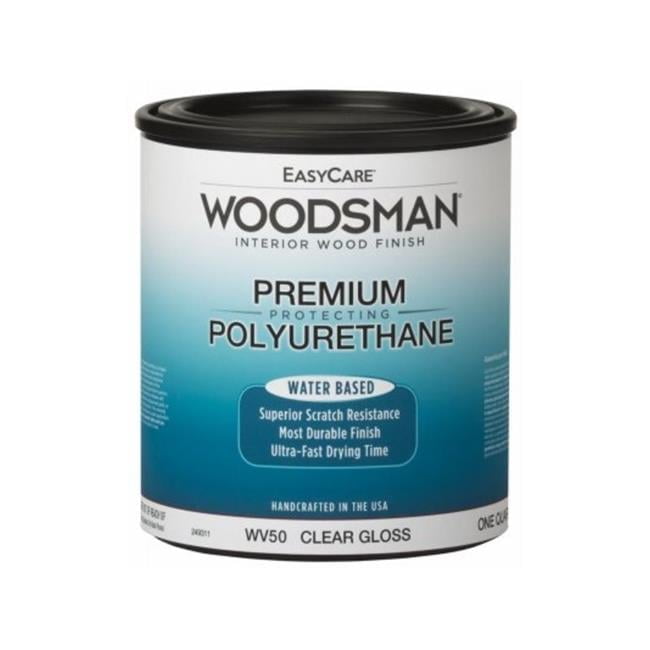 Woodsman Fast Dry Protective Polyurethane Wood Finish, Interior, Water ...