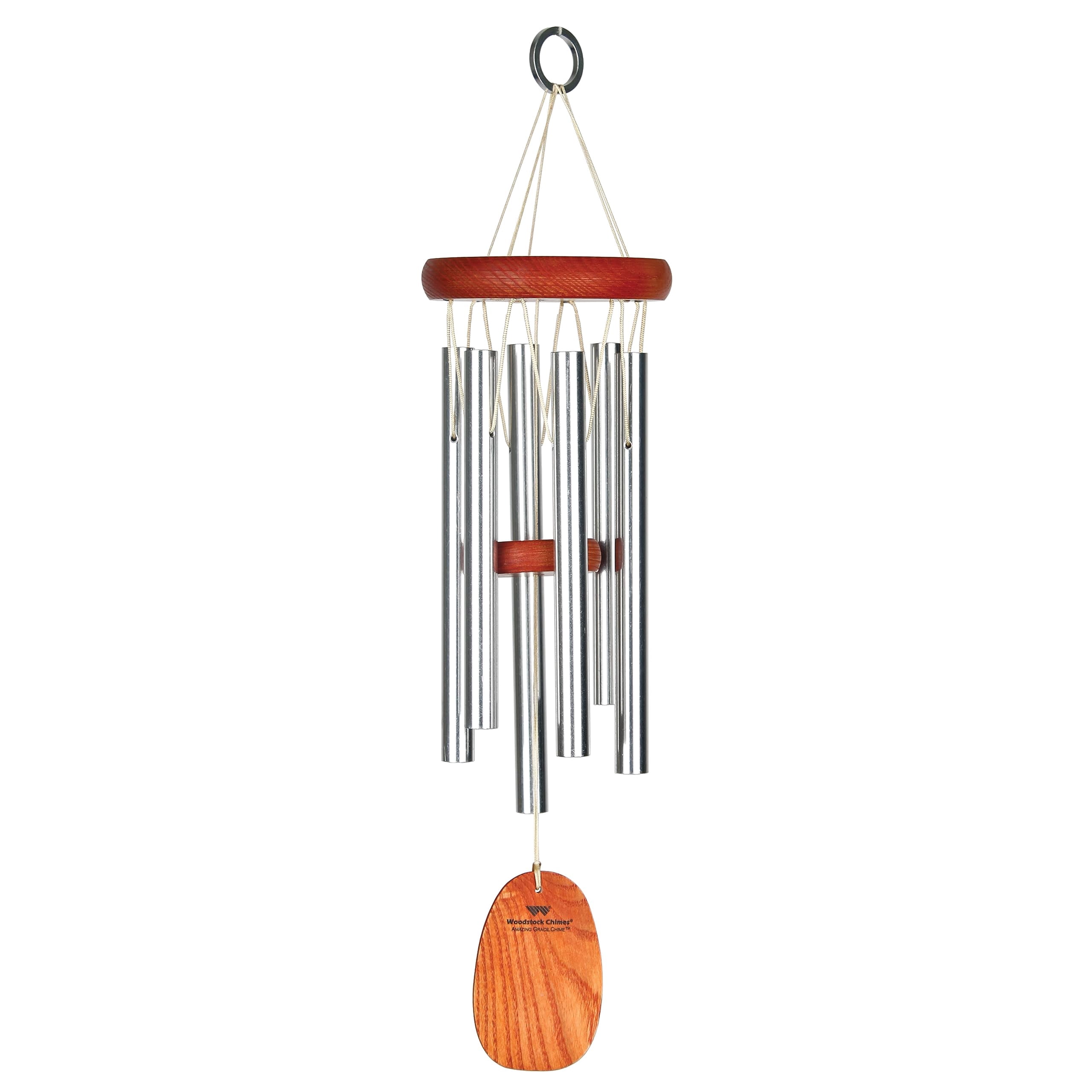 Woodstock Chimes Amazing Grace JKF25 Wind Chime for Outside 16" Small ...