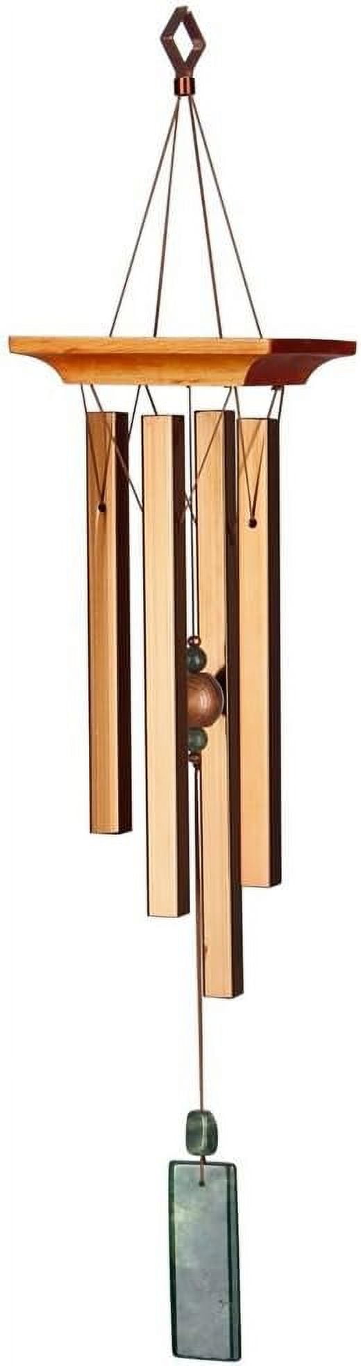 Woodstock Chimes Signature Collection, Woodstock Green Jasper Chime, 19 ...