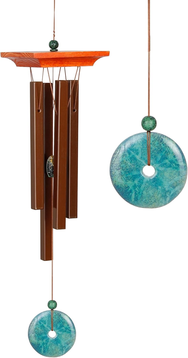 Woodstock Chimes Signature Collection, Woodstock Turquoise Chime, Small ...