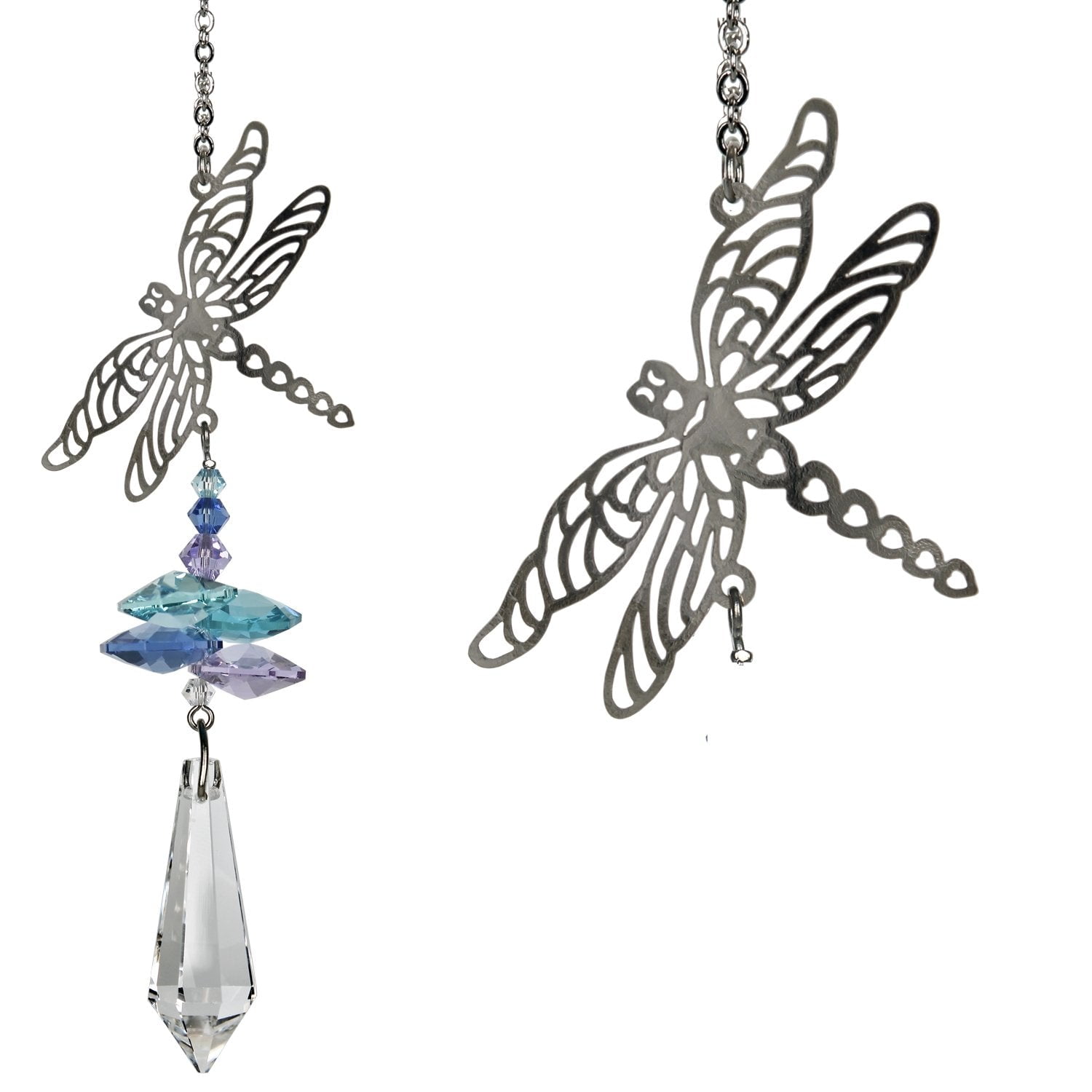 Woodstock Crystal Suncatchers, Crystal Fantasy Dragonfly, Crystal Wind ...