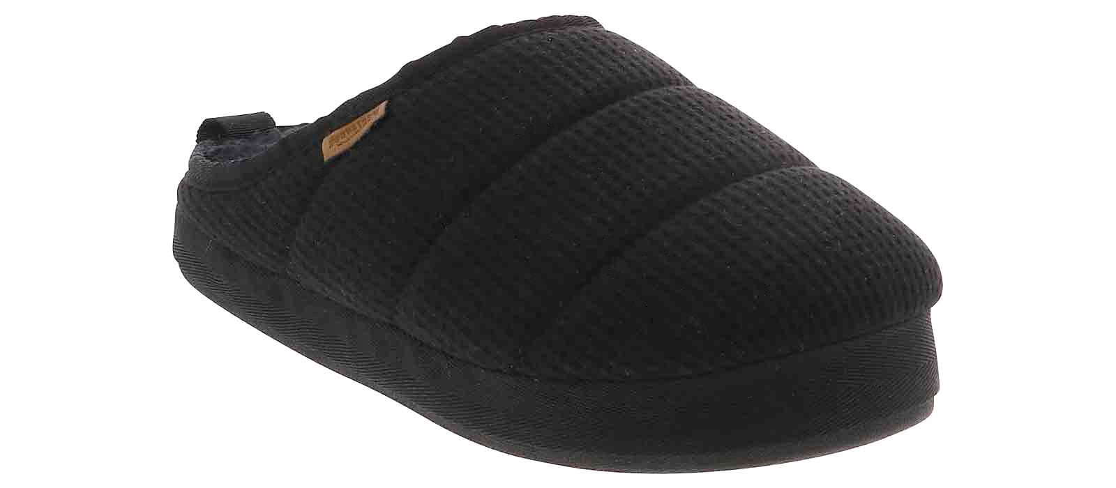 Woodstock Duke Comfort Slipper Black | M DUKE BLK - Walmart.com