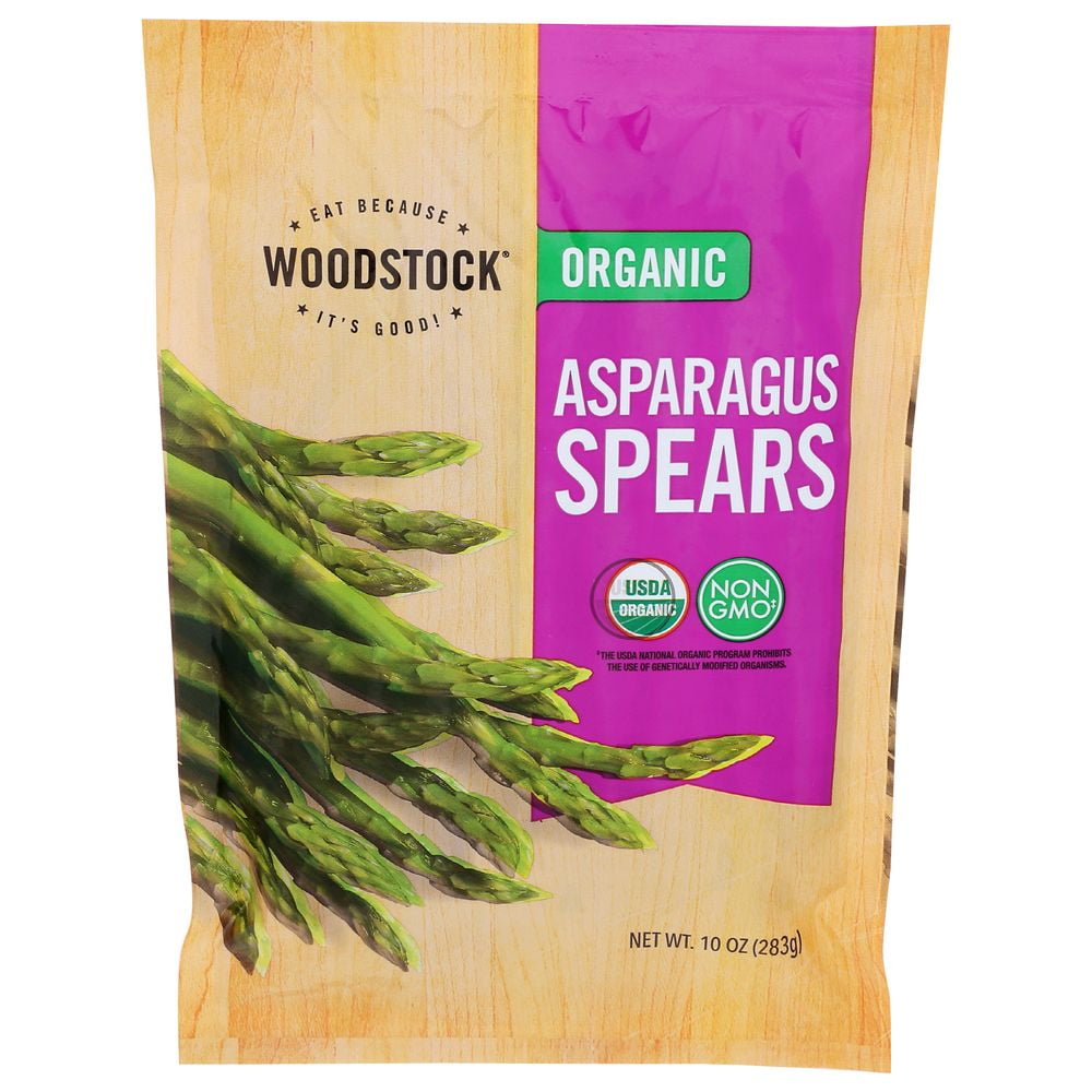 Woodstock Farms Fresh Organic Asparagus Spears, 10 Ounce - 12 per Case ...