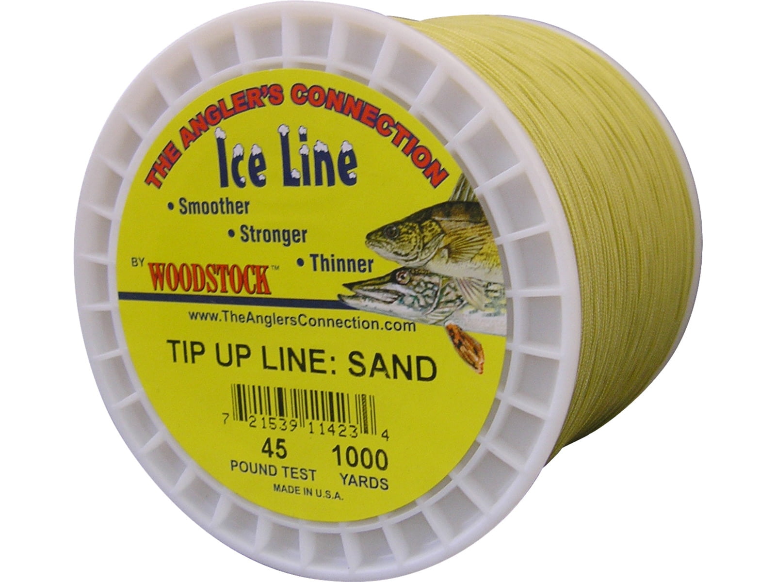 Woodstock Line Tip-Up Line 1000yd Number 45 Sand, TU-1000-45-S ...