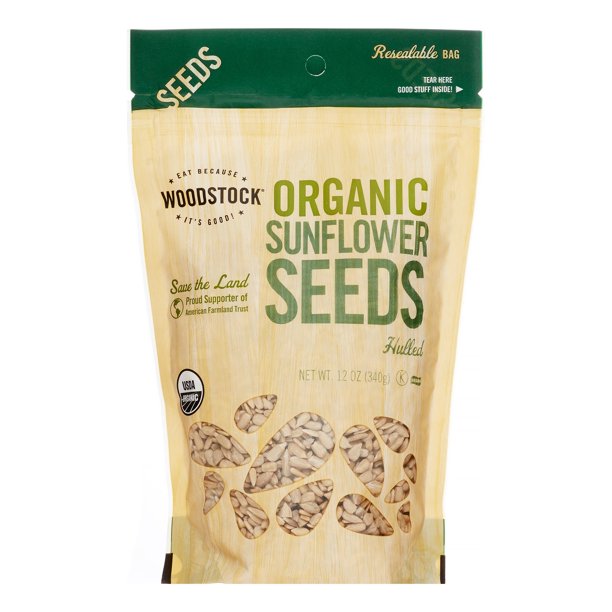 Woodstock Organic Sunflower Seeds 12 oz - Walmart.com