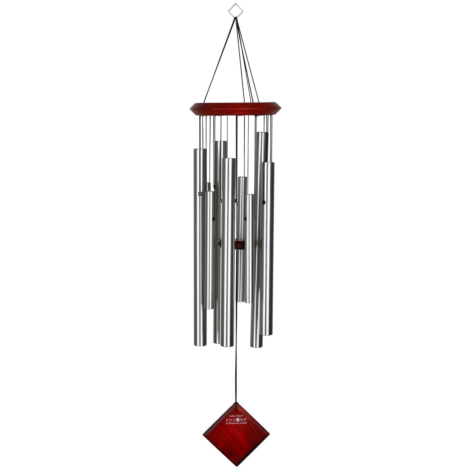 Woodstock Wind Chimes Encore® Collection, Chimes of Orion, 30'' Silver ...