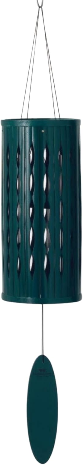 Woodstock Wind Chimes for Outside, Aloha Chime 28", Patina Green ...