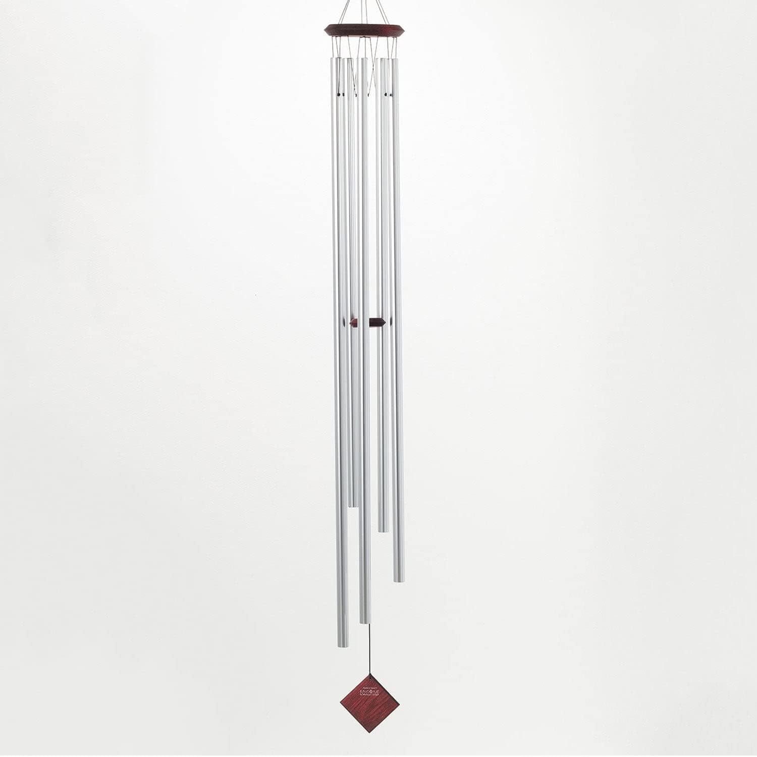 Woodstock Wind Chimes of Venus Wind Chimes for Outside 58" Silver Large ...