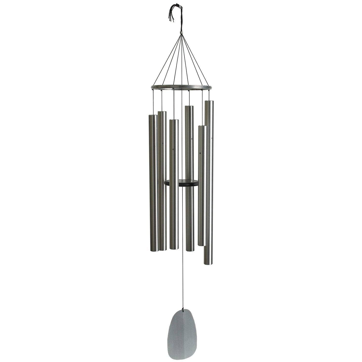 Woodstock Windchimes Bells of Paradise Silver 68", Wind Chimes For ...