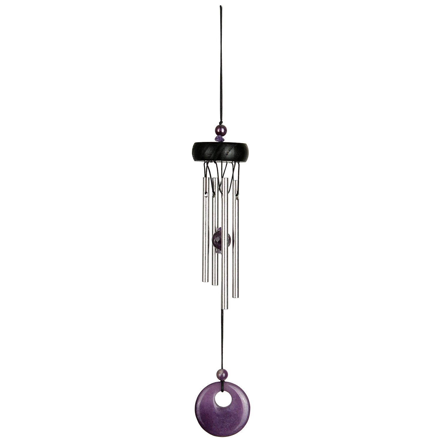 Woodstock Windchimes Precious Stones Chimes Amethyst, Wind Chimes For ...