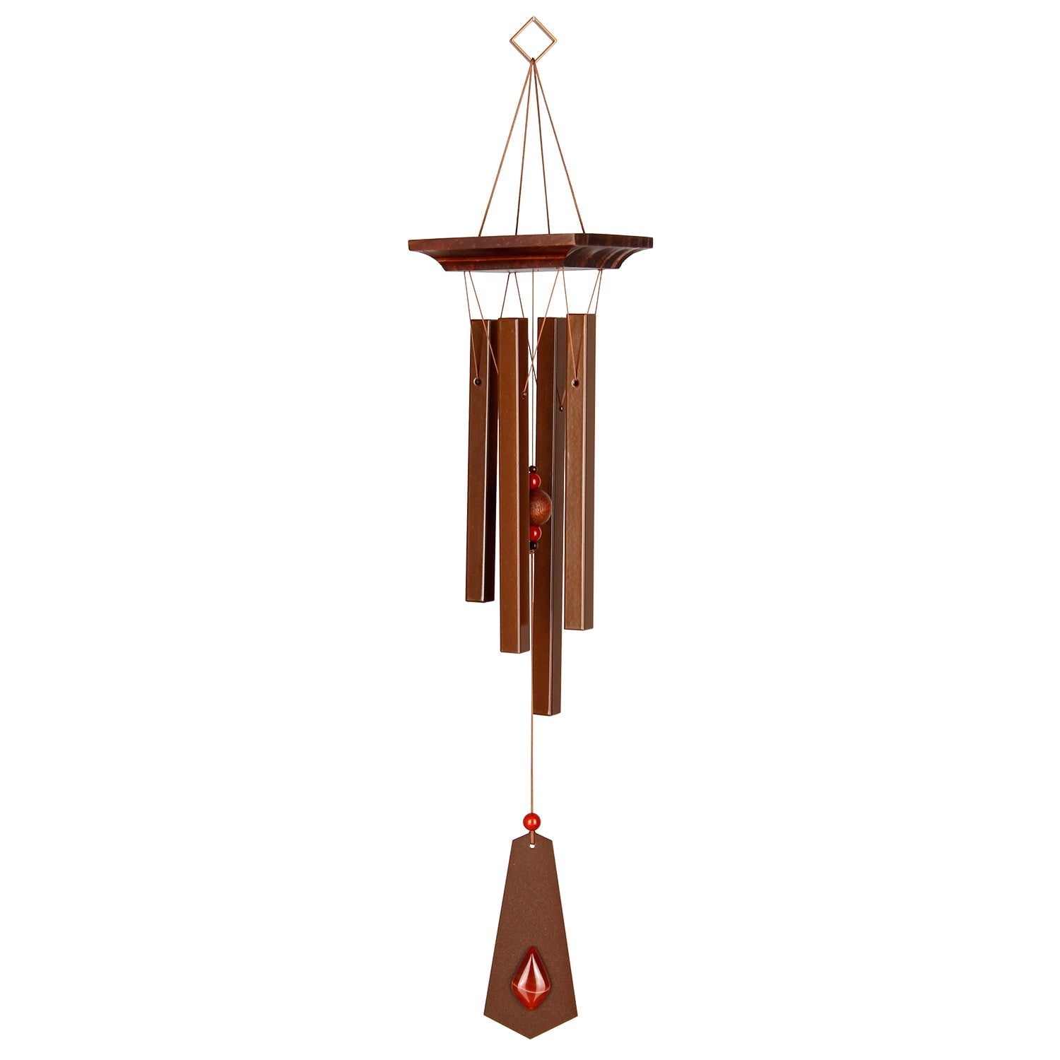 Woodstock Windchimes Woodstock Rustic Chime Amber, Wind Chimes For ...