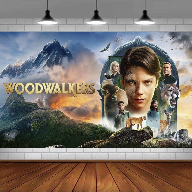 Woodwalkers Backdrop Banner Party Supplies Poster Movie Theme ...