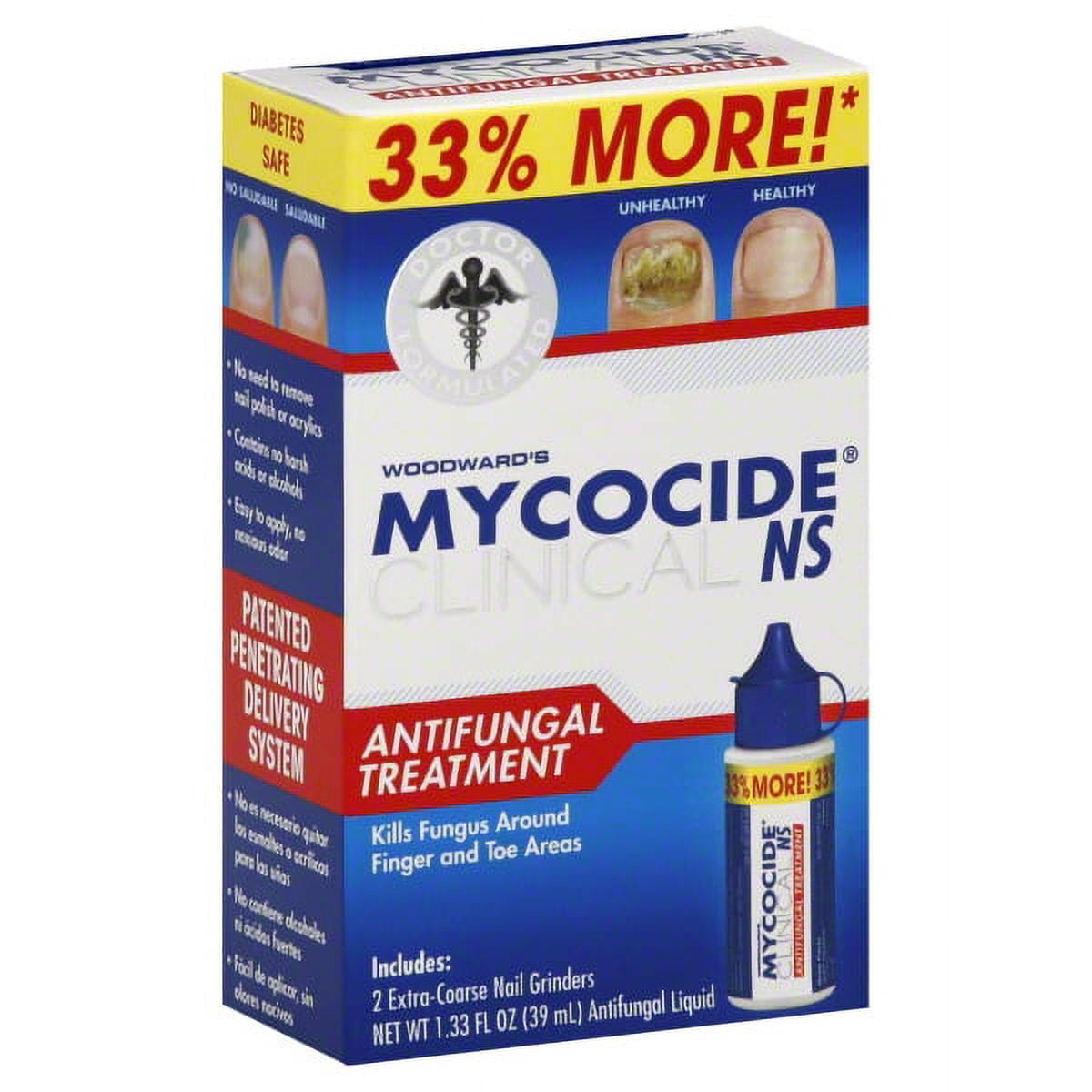 Woodward's Mycocide Clinical NS Antifungal Liquid Treatment Maximum ...