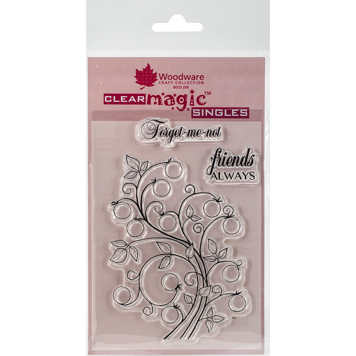 Woodware Clear Stamps 3.5"X5.5"-Bubble Bloom, Pk 1, Woodware Craft ...