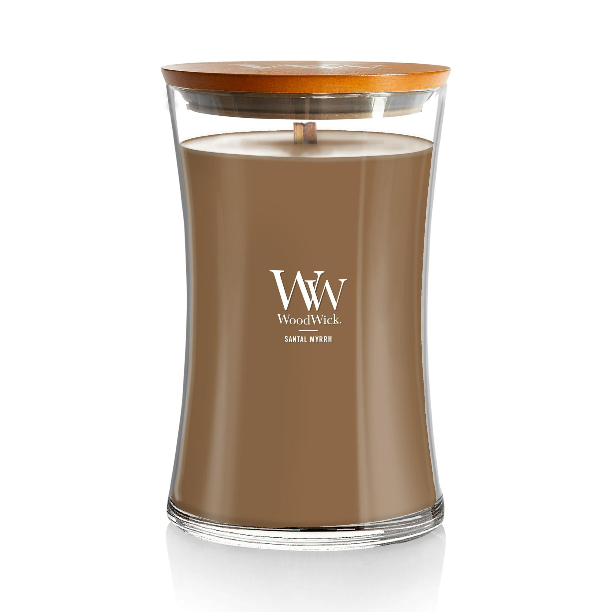 Woodwick Large Hourglass Candle, Santal Myrrh, 21.5 oz. - Walmart.com