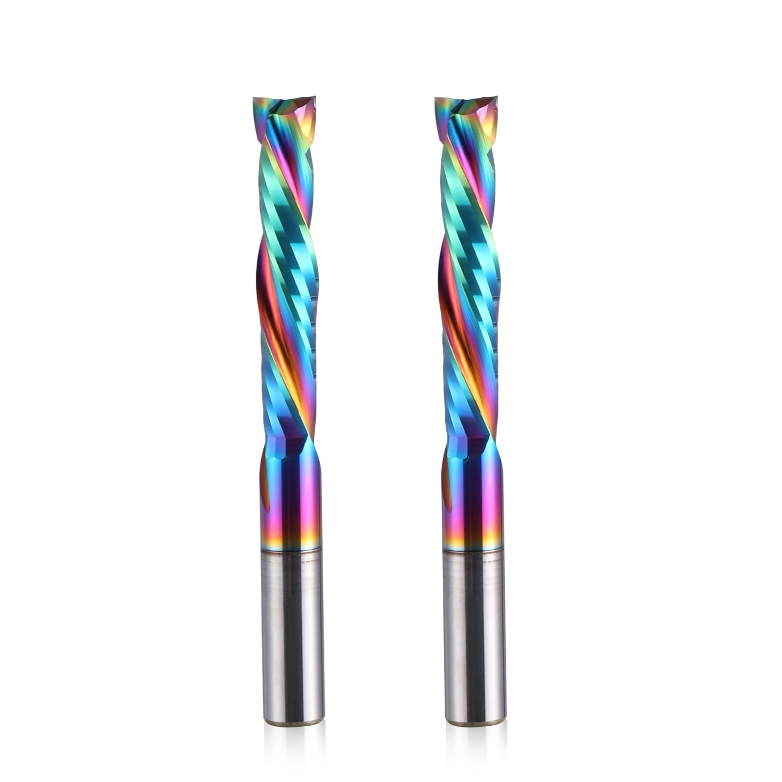 Woodwork Milling Cutter ,DLC Coating ,UP & Down Cut 2 Flutes Spiral ...