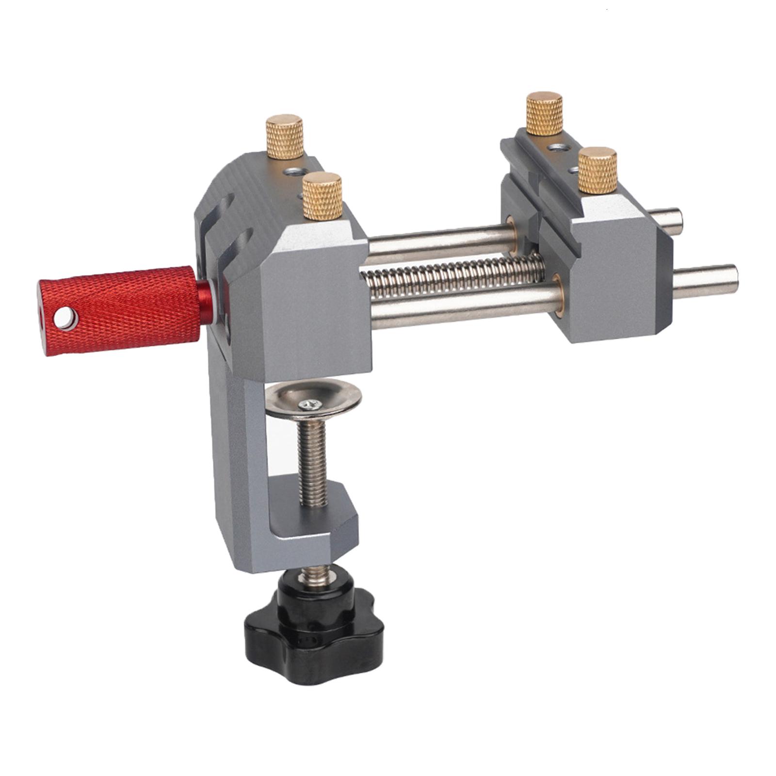Woodworker Table Vise Two Jaw Clamp-on Clip Clamp Woodworking Cast ...
