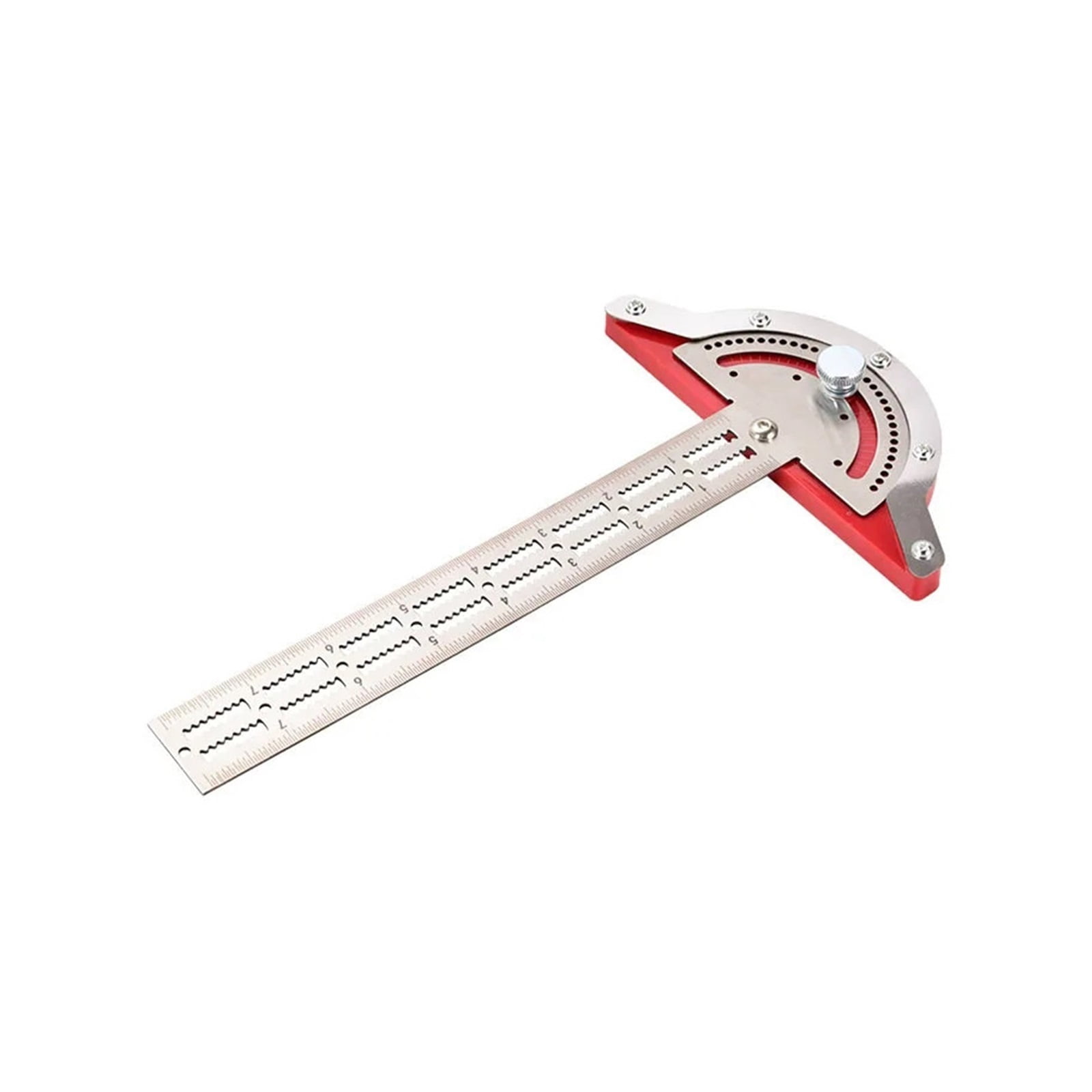 Woodworkers Edge Ruler Stainless Steel Protractor Angle Angle Precision ...