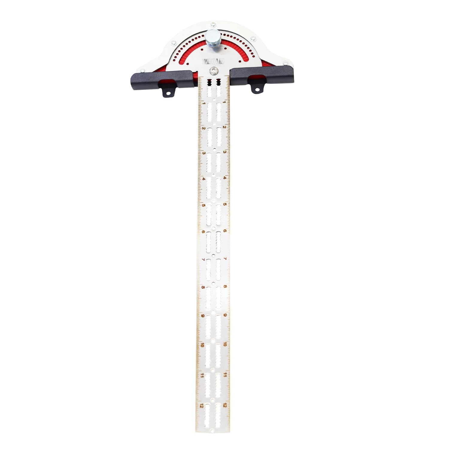 Woodworkers Edge Ruler, Thickness 1.5mm Protractor Angle Finder ...