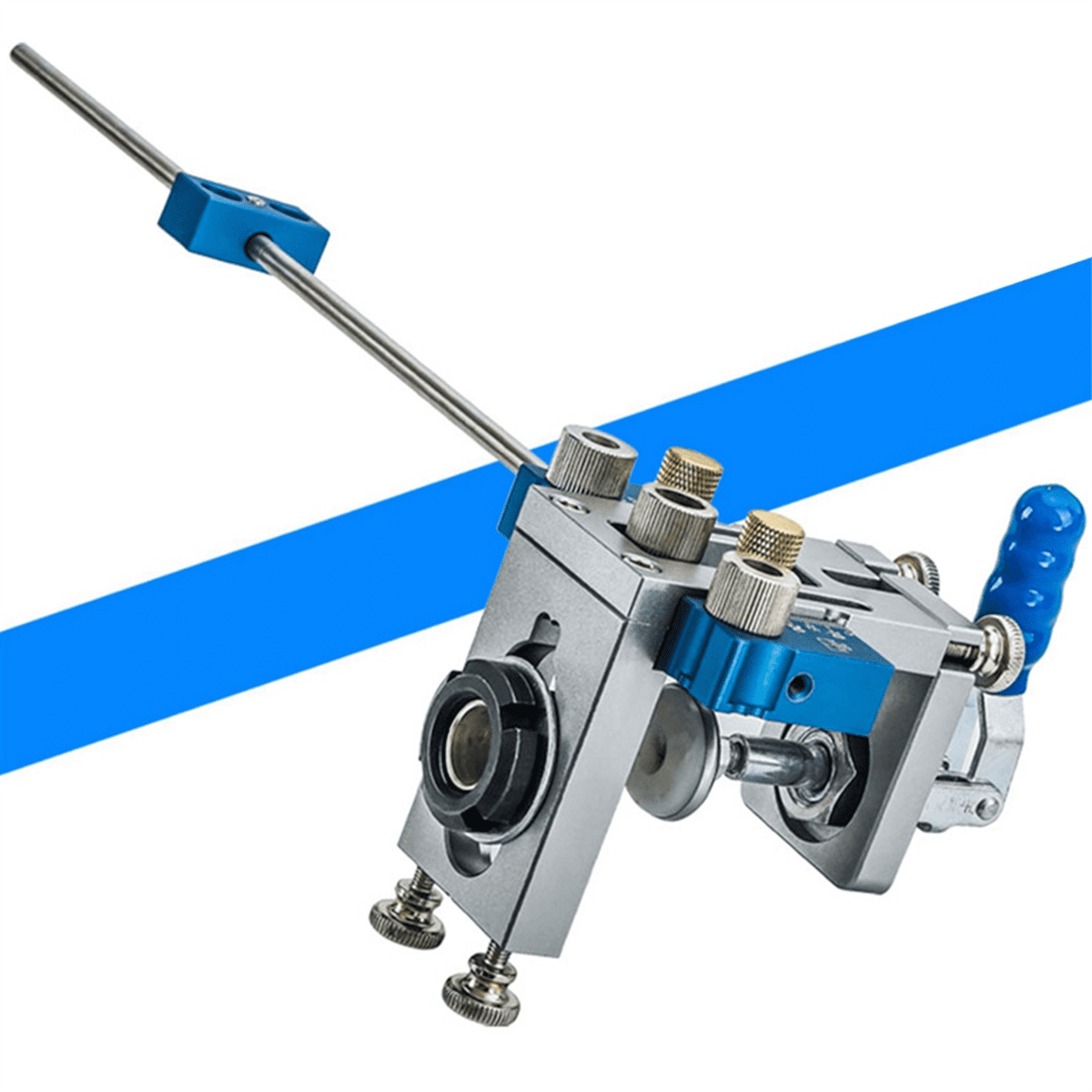 Woodworking 3-in-1 Doweling Jig Kit Fast Fixture Wood Dowel Punch ...