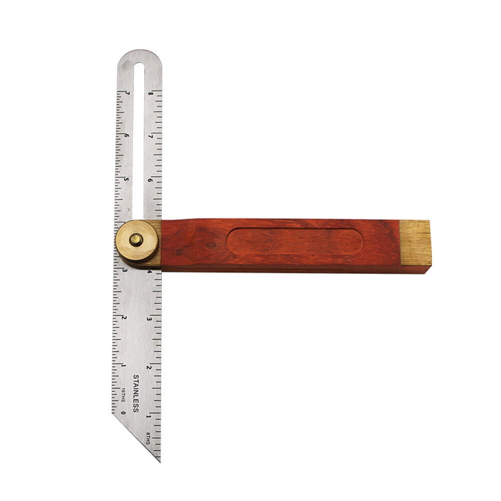 Woodworking 9 Inches Sliding Angle Ruler Protractor Multi Angle ...