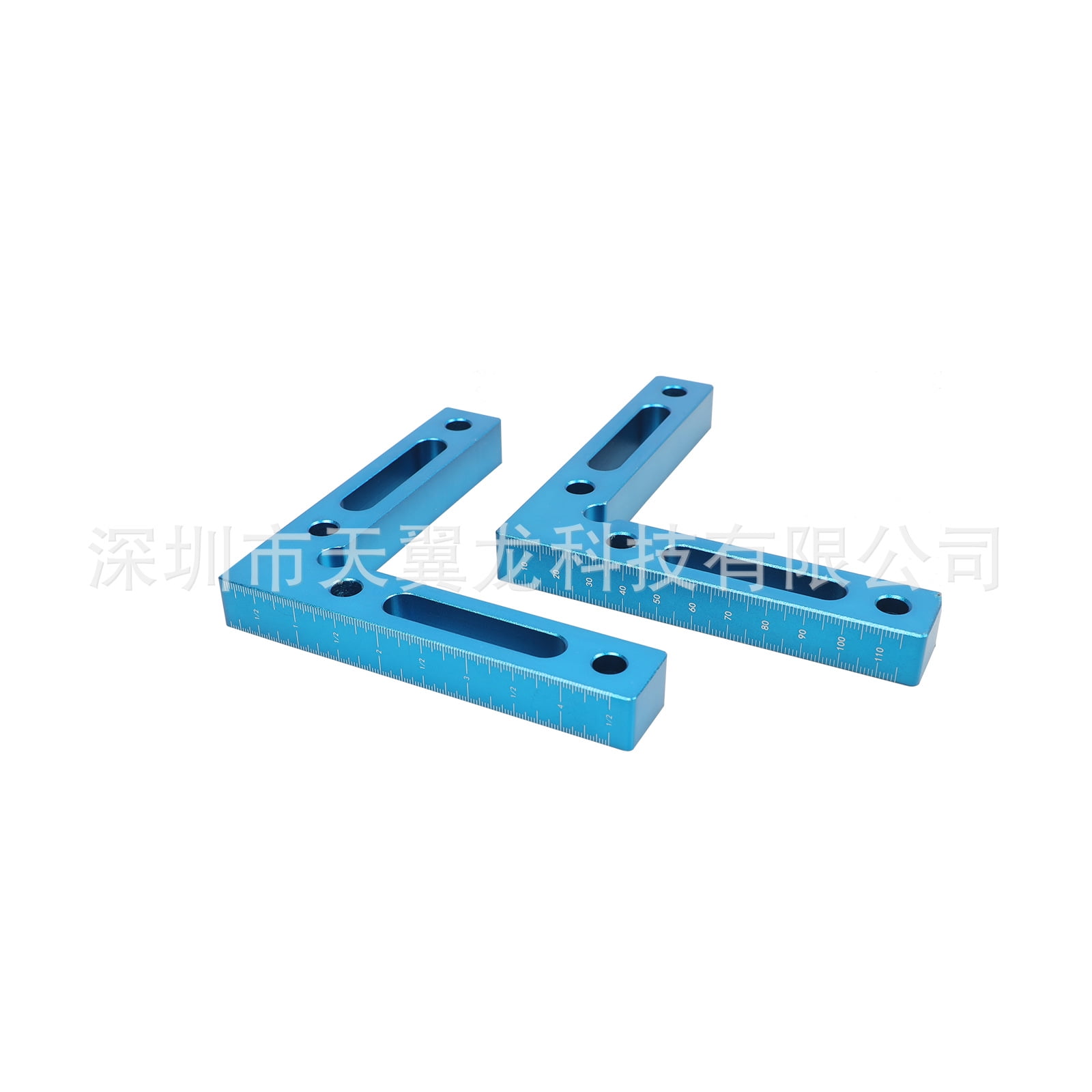 Woodworking Aluminum Alloy Straight Angle Ruler 90 Degree Ruler ...