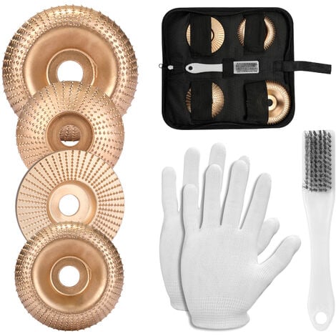 Woodworking Angle Grinding Wheel Wooden Sanding Carving Rotary Tool NO ...