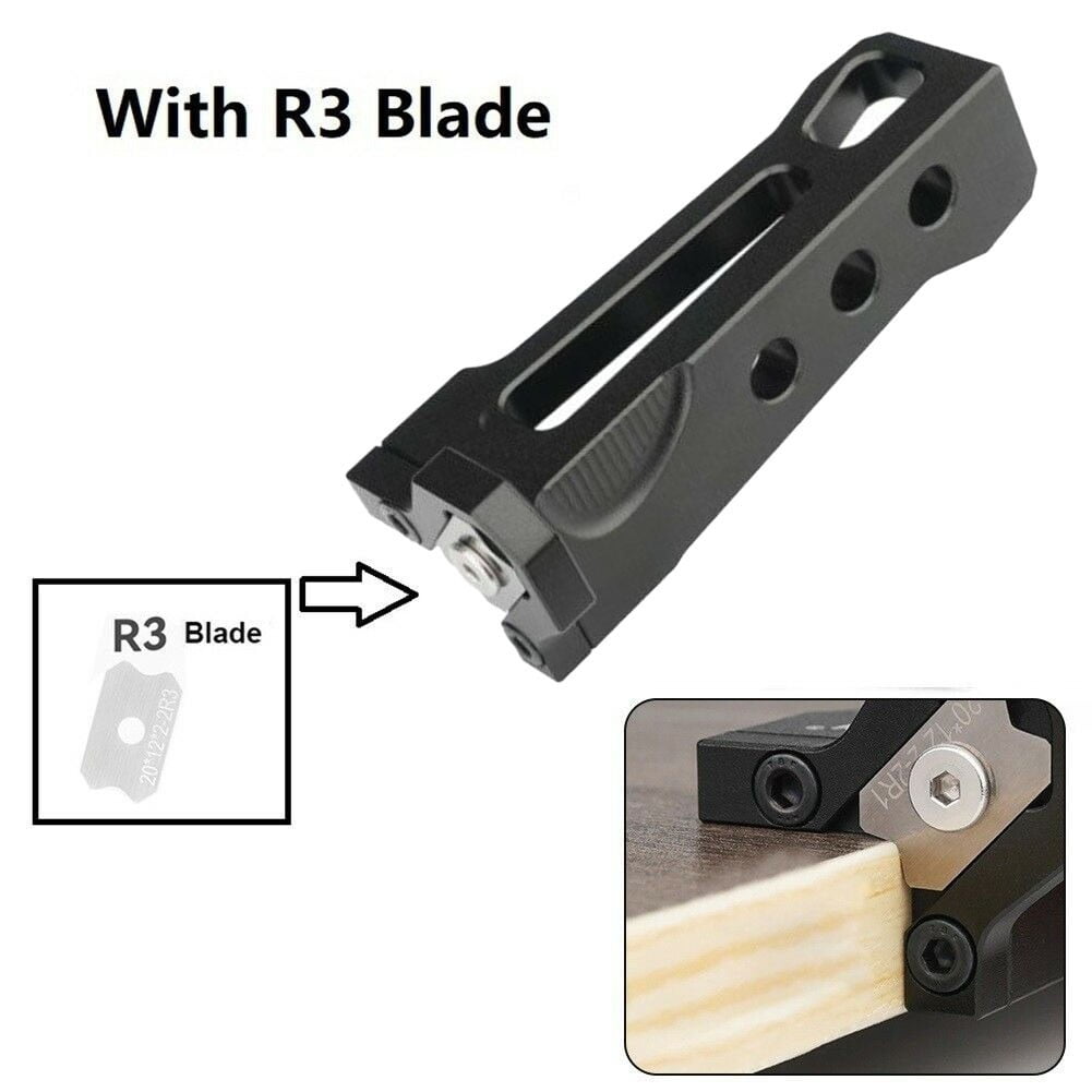 Woodworking Arc Trimmer Edge Corner Planer Trimmer Manual Planer Blade ...