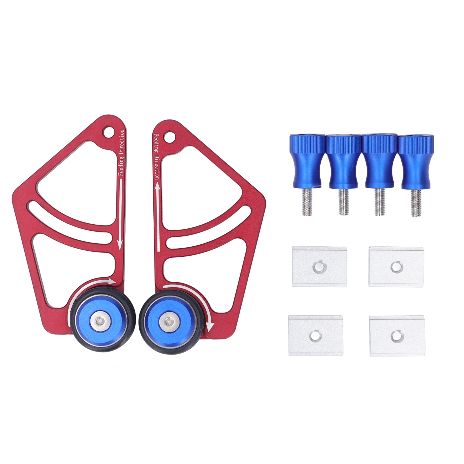 Woodworking Bearing Stock Feeder with Sliding Blocks Table Saw Feed ...