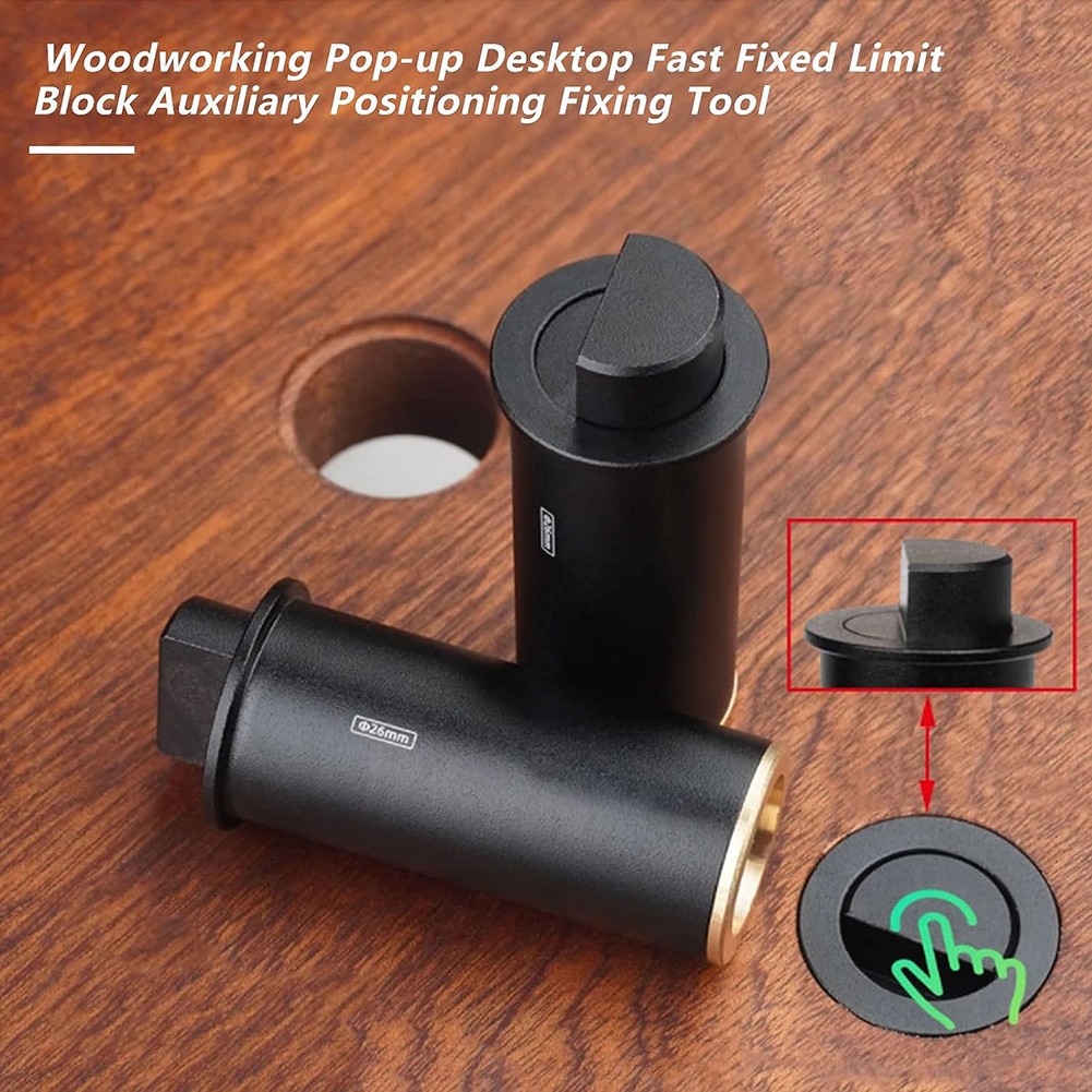 Woodworking Bench Dogs -Up Table Baffle Plate Planing Stopper Limit ...