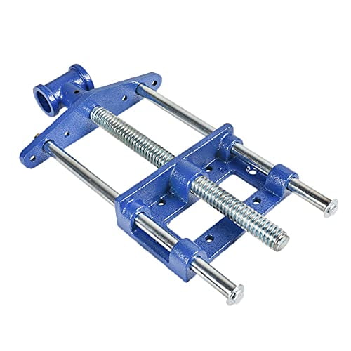 Woodworking Bench Vise 9 Inch, Heavy-Duty Steel and Cast Iron Front ...