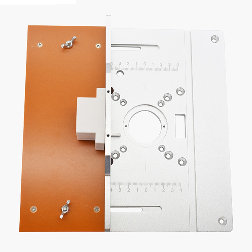 Woodworking Benches Router Plate Aluminium Table Trimming Machine Flip ...